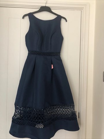 Chi chi London teget haljina vel.36(S) NOVO