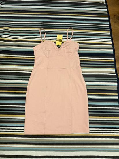 Nova H&M elegantna haljina Gold serija L XL