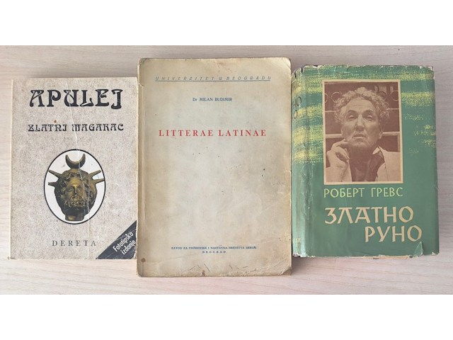 Antička književnost – 3 knjige