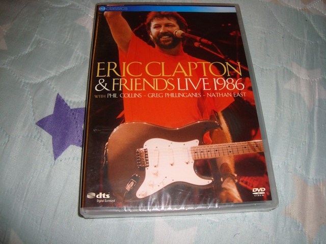 Eric Clapton &; Friends Live 1986-(original DVD)