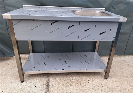 Inox sudopera 120x60