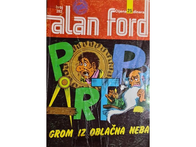 Alan Ford br. 282 - Pop art - Grom iz oblačna neba
