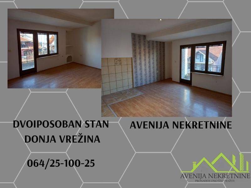 Dvosobni stan drugi sprat, Donja Vrežina, Niš