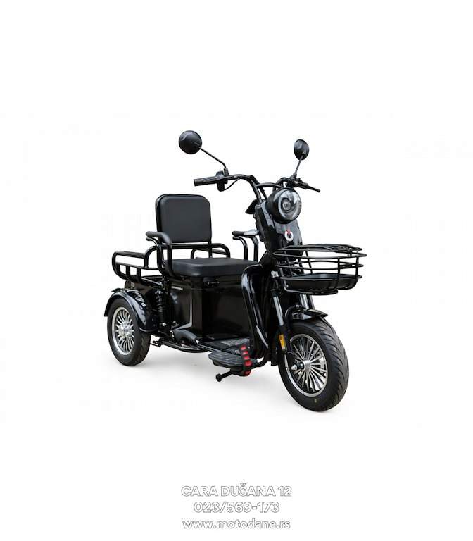 Električni bicikl Veneco BN025 CARGO crni