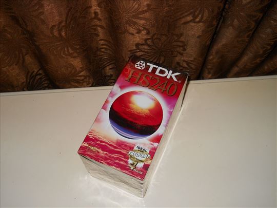 VHS kasete TDK HS 240 5 kom.