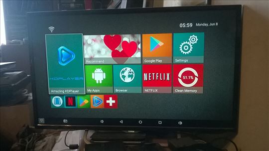 SMART TV box Sunvell T95D