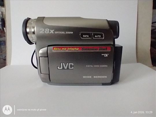 JVC GR-D725 miniDV kamera poluispravna-za delov