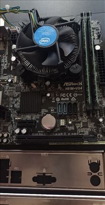 H81M-VG4 + 8 GB DDR 3 ( tri komada ) + SSD