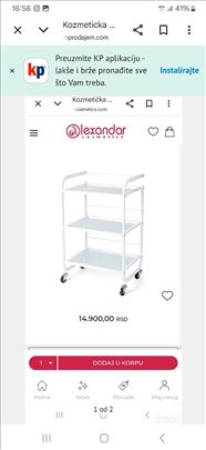 Potpuno nova metalna kolica