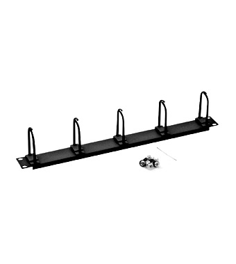 19"Ranžirni panel,5 PVC prstena 80x40mm,1U,crni
PVC prstenovi, RAL9005 (crna)