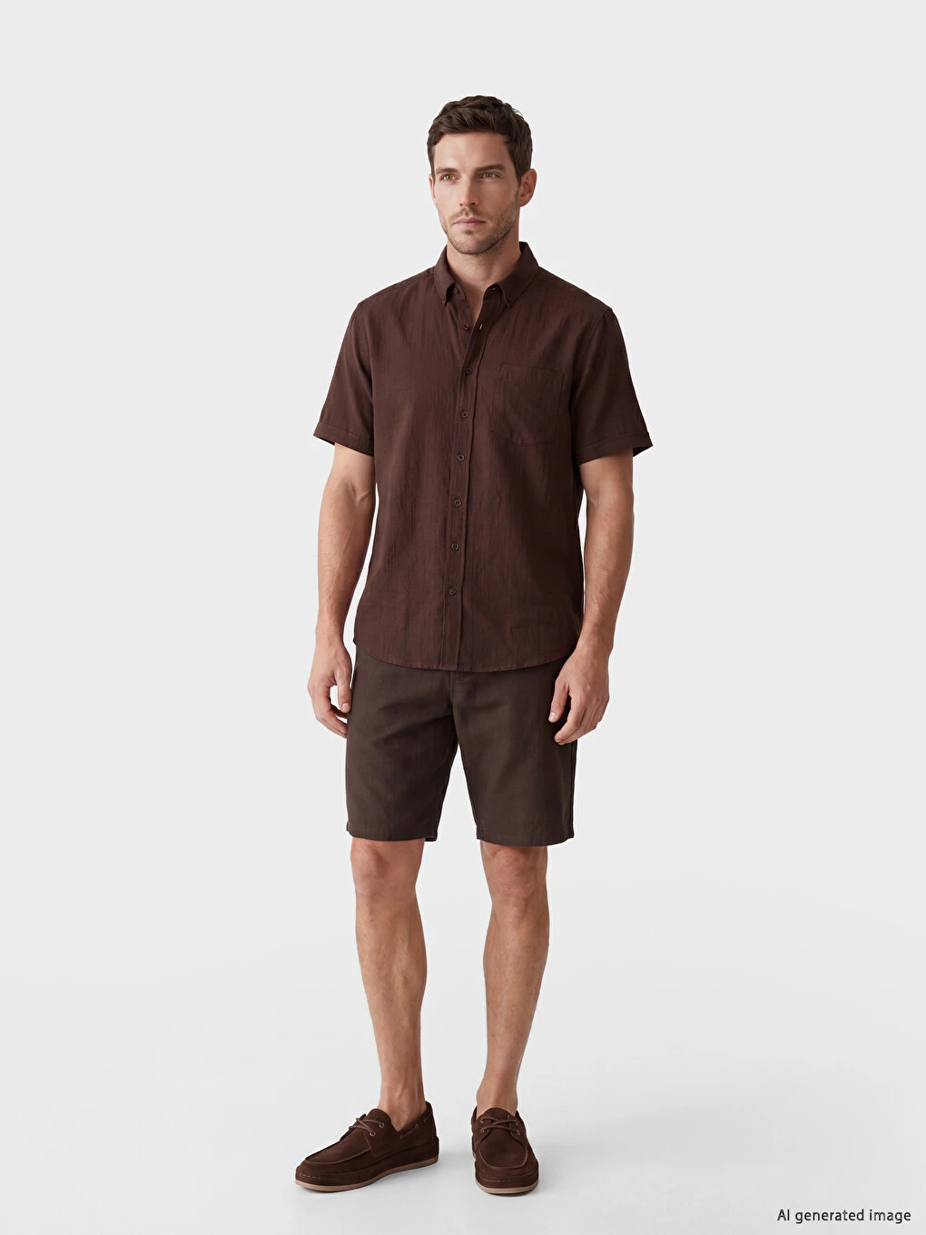 LCWAIKIKI Classic Regular Fit Muška Košulja Od Dobi Tkanine