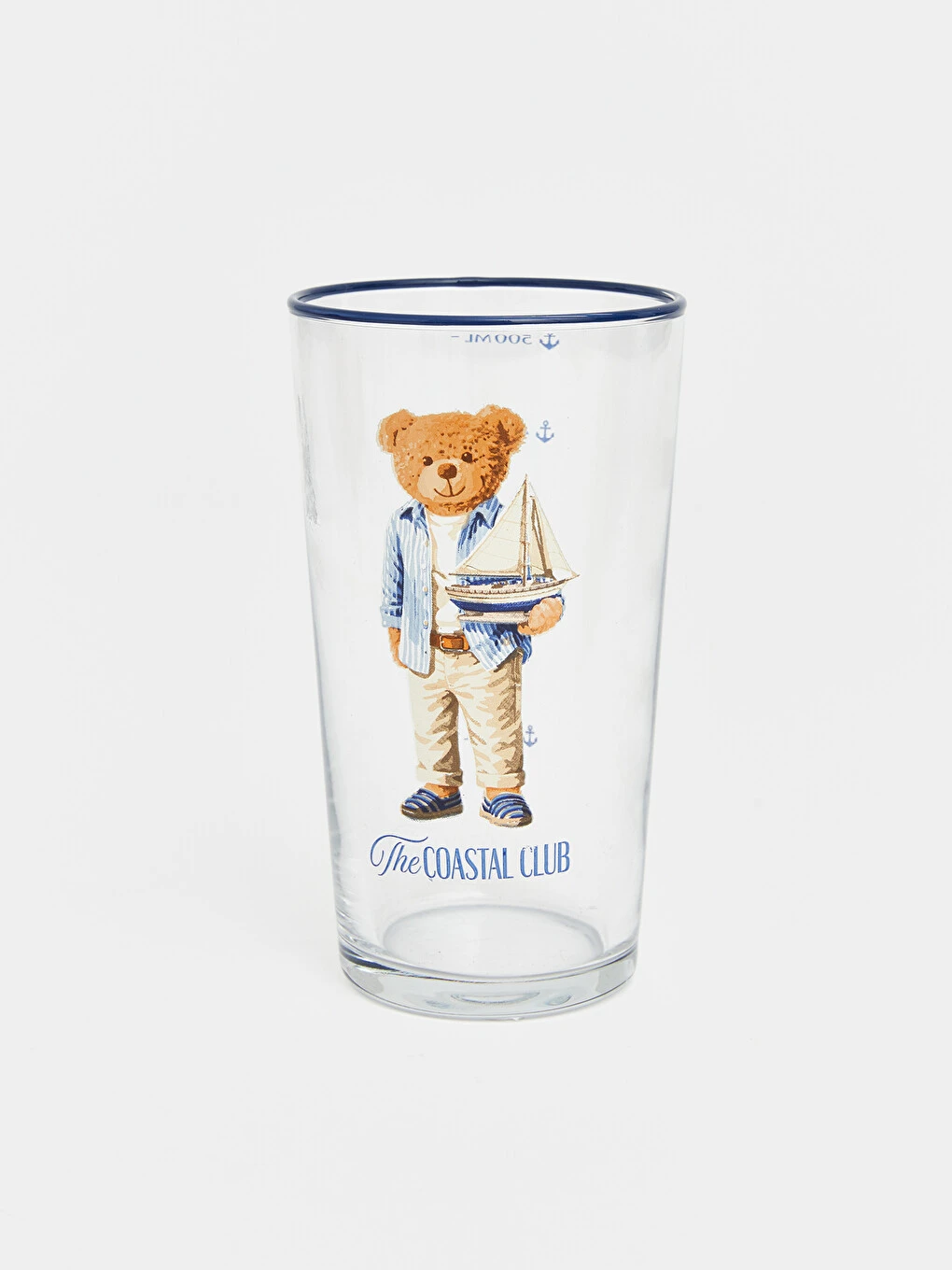 LCW HOME Staklena Čaša Sa Štampom Teddy Bear 550 Ml