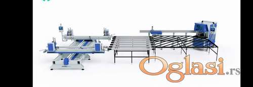OZGENC TURBOWELD 400- Automatska linija za zavarivanje i čišćenje PVC profila