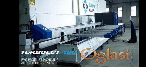 OZGENC TURBOCUT 400- Centar za obradu i sečenje PVC profila