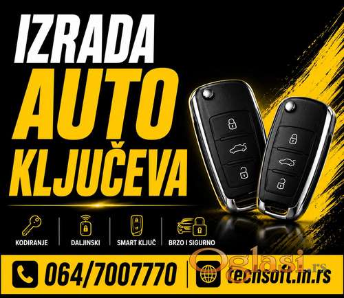 Auto ključevi izrada i popravka