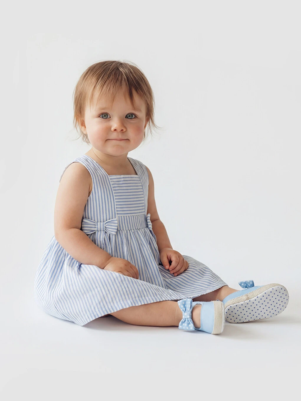 LCW baby Plava Haljina Beba Devojčica
