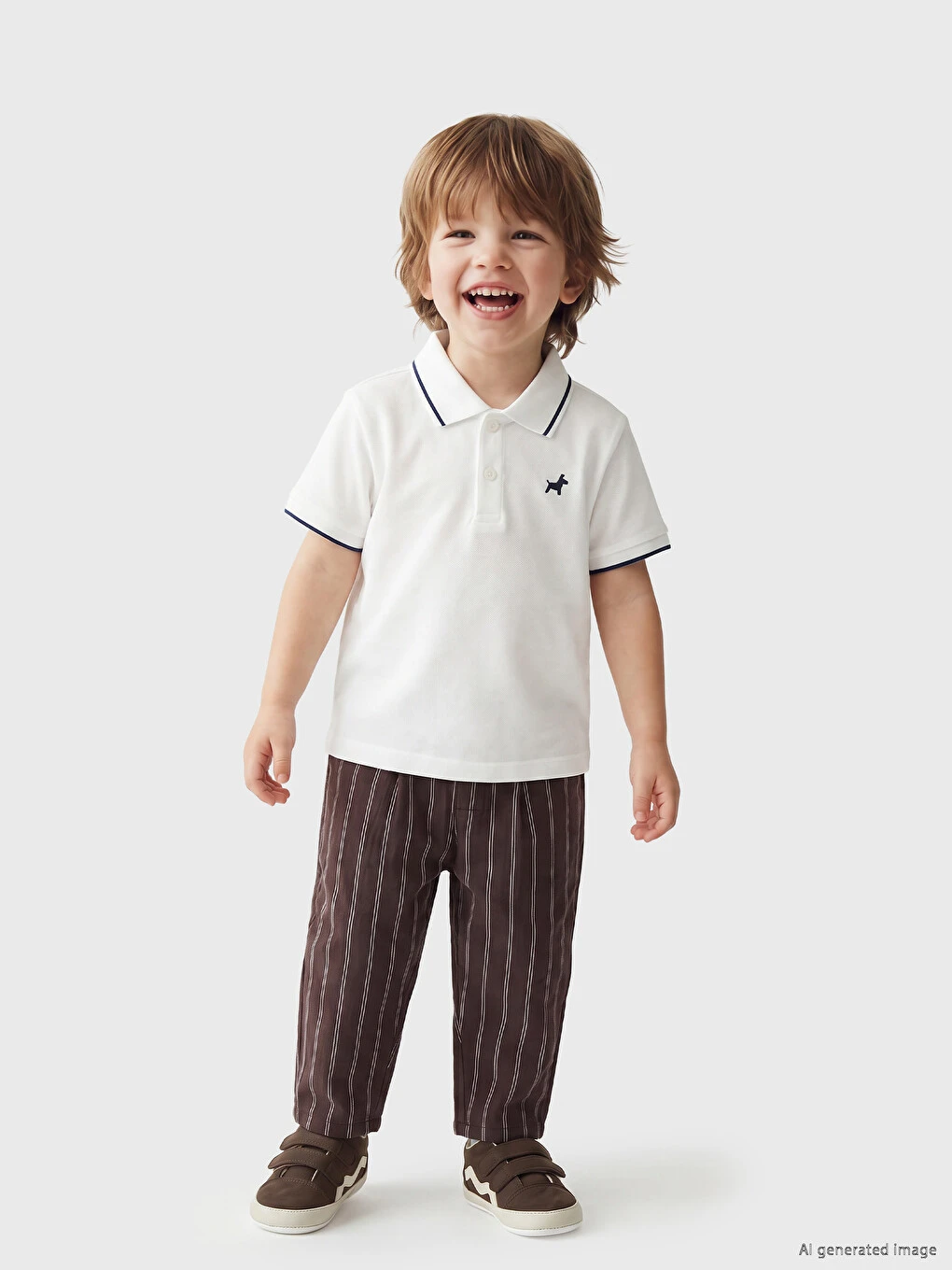 LCW baby Pamučne Pantalone Za Bebe Dečake