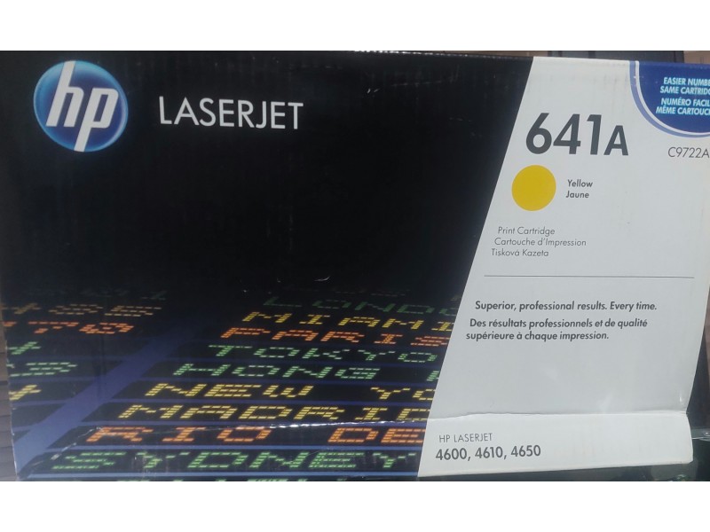 HP 641A Yellow Toner (C9722A) - NOV