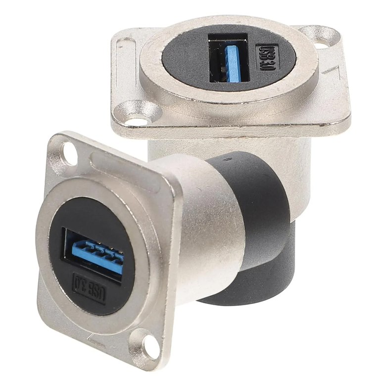 USB 3.0 Panel Mount Konektor D-Tip (Ženski na Ženski)
