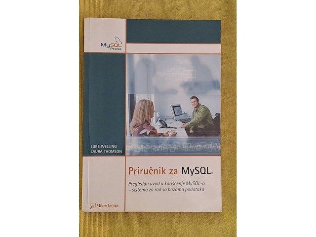 Priručnik za MySQL  Welling, Thomson