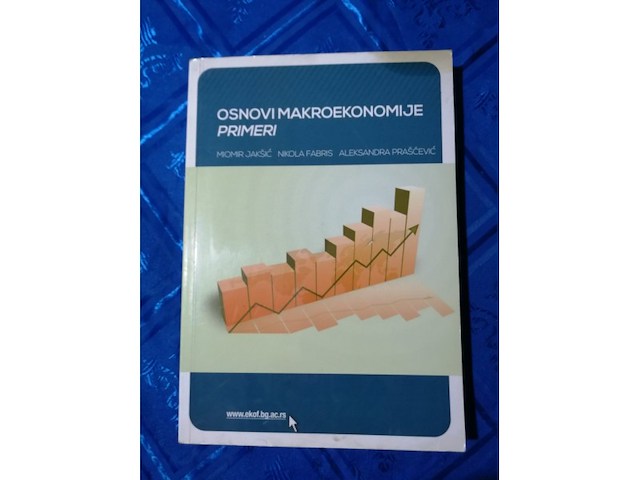 Osnovi Makroekonomije Primeri Dr.Miomir Jakšić