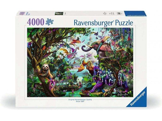 Puzzle slagalica 4000 delova Tropski zmajevi Ravensburger 12000812