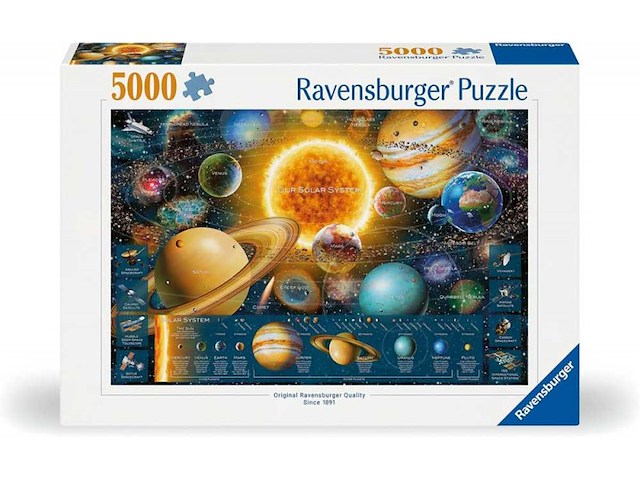 Puzzle slagalica 5000 delova Odiseja u svemiru Ravensburger 16720