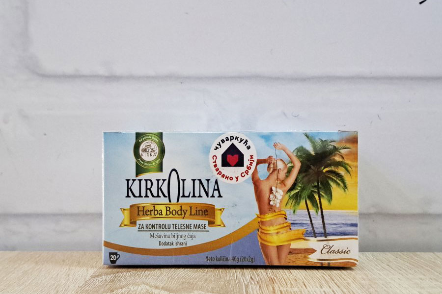 Kirkolina Herba Body Line čaj za kontrolu telesne mase