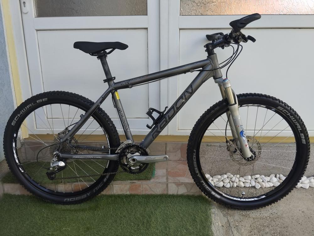 Radon ZR Litening alu, Shimano LX 3x9s, FOX