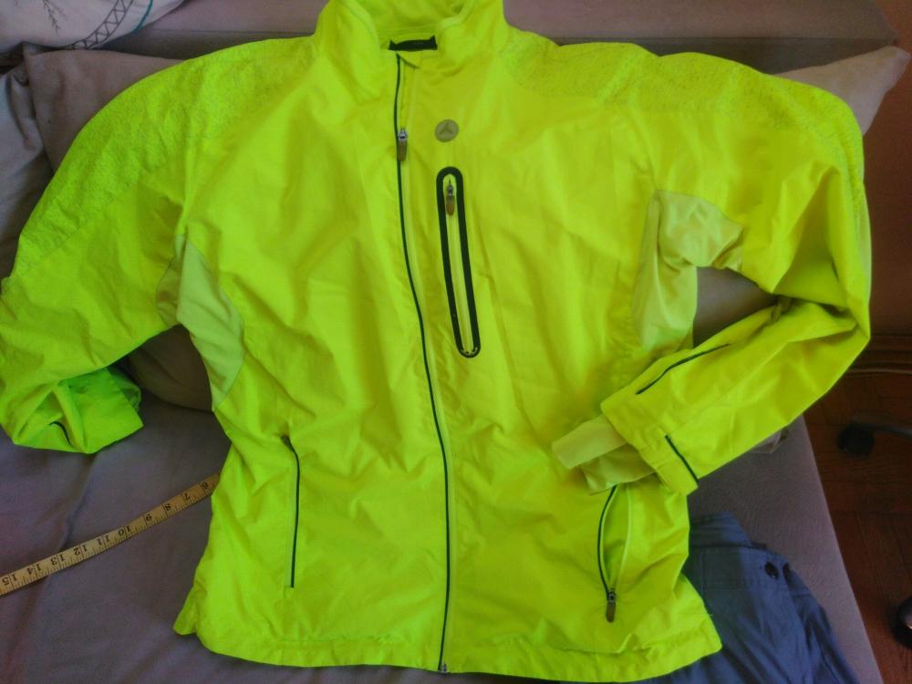 Jakna vetrovka zelena fluo Active by Tchibo XL-XXL