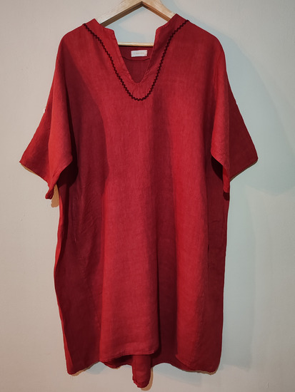 C VALENTYNE ITALY OVERSIZE HALJINA 100%LAN UNI