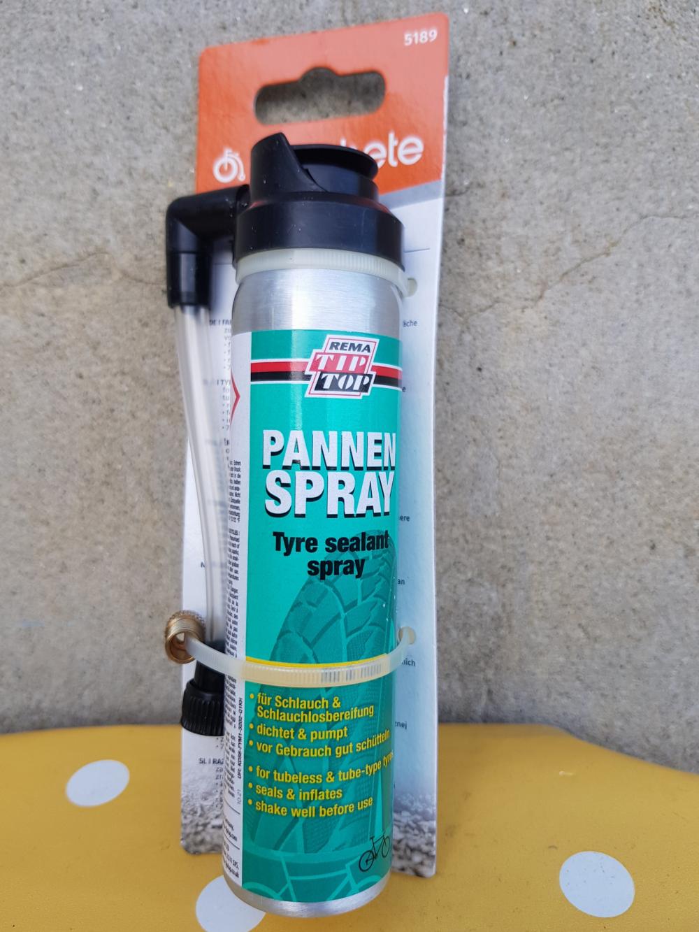 Tip Top Pannen Spray sa Adaptrom za Sve Ventile