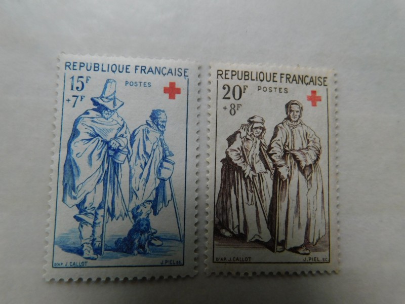 FRANCUSKA 1957 KOMPLET ČISTA SERIJA