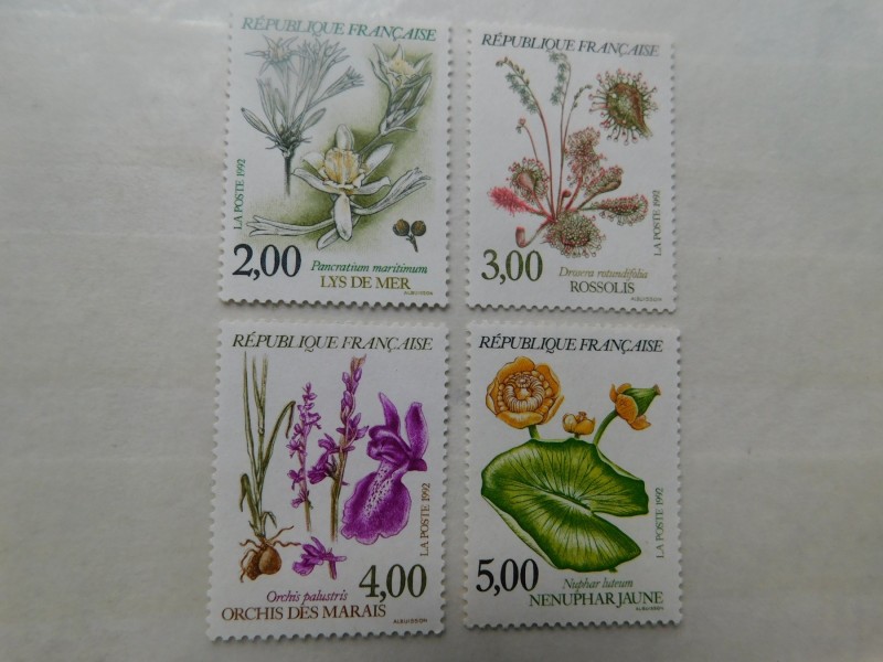 FRANCUSKA 1992 KOMPLET ČISTA SERIJA