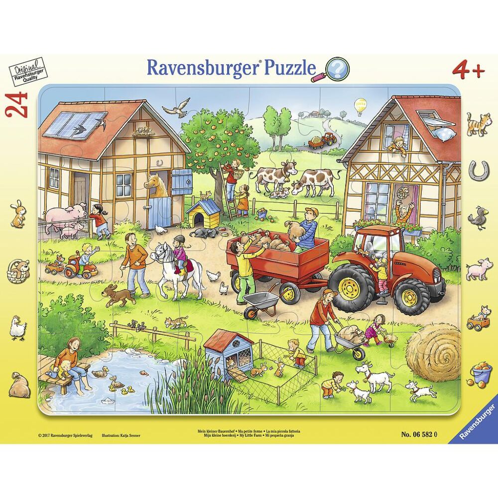 RAVENSBURGER PUZZLE - MOJA MALA FARMA
