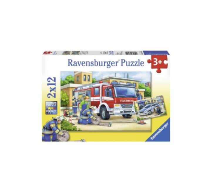 RAVENSBURGER PUZZLE - POLICIJA I VATROGASCI