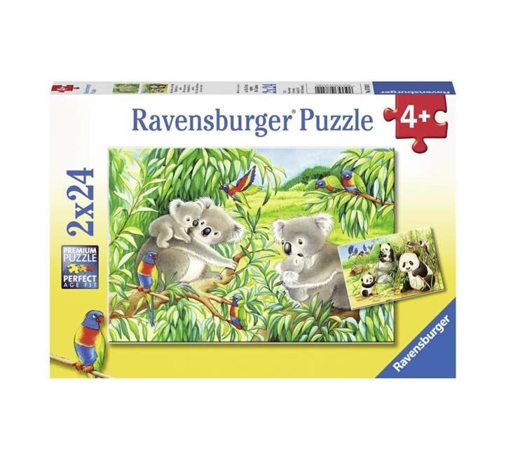 RAVENSBURGER PUZZLE - KOALE I PANDE
