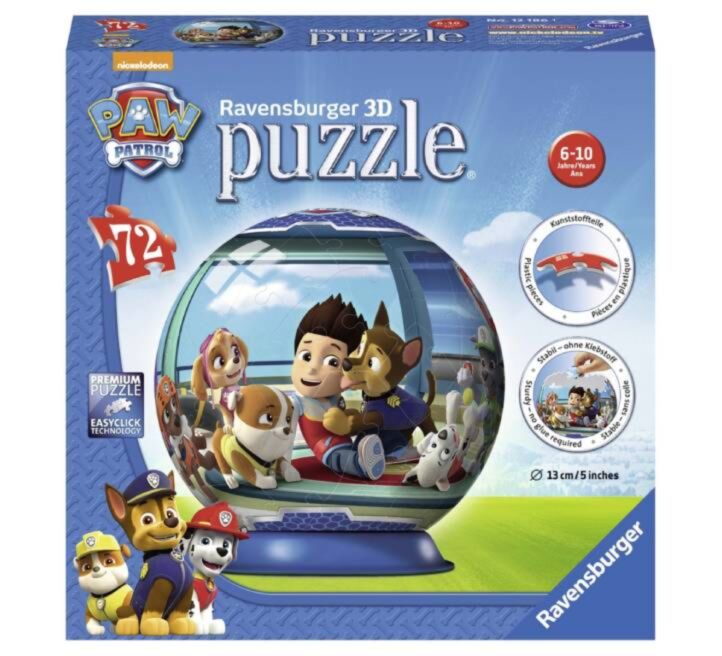 RAVENSBURGER 3D PUZZLE - PAW PATROL