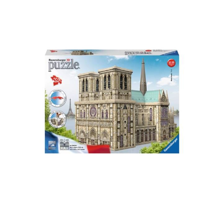 RAVENSBURGER 3D PUZZLE - NOTRE DAME