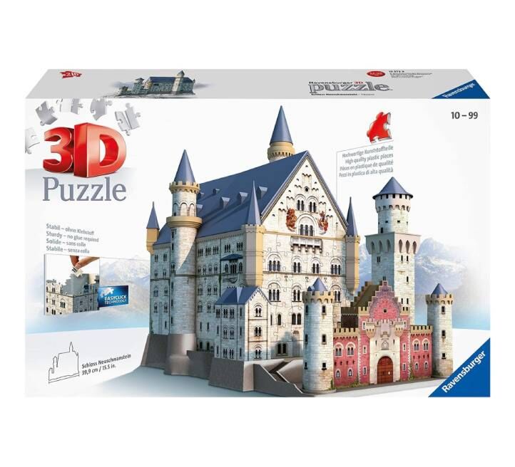 RAVENSBURGER 3D PUZZLE - ZAMAK NOJSVANSTAJN