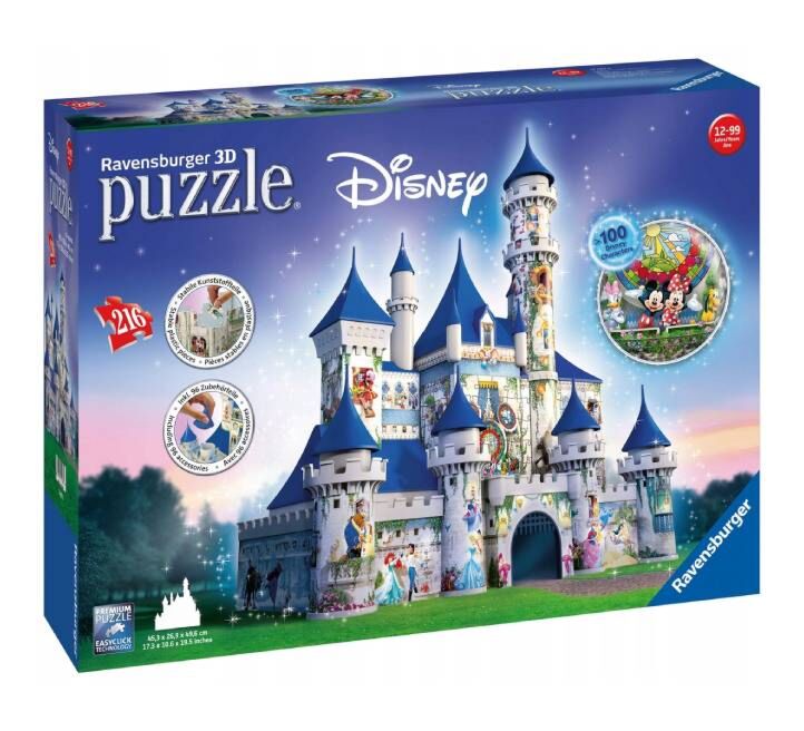 RAVENSBURGER 3D PUZZLE - DIZNI DVORAC