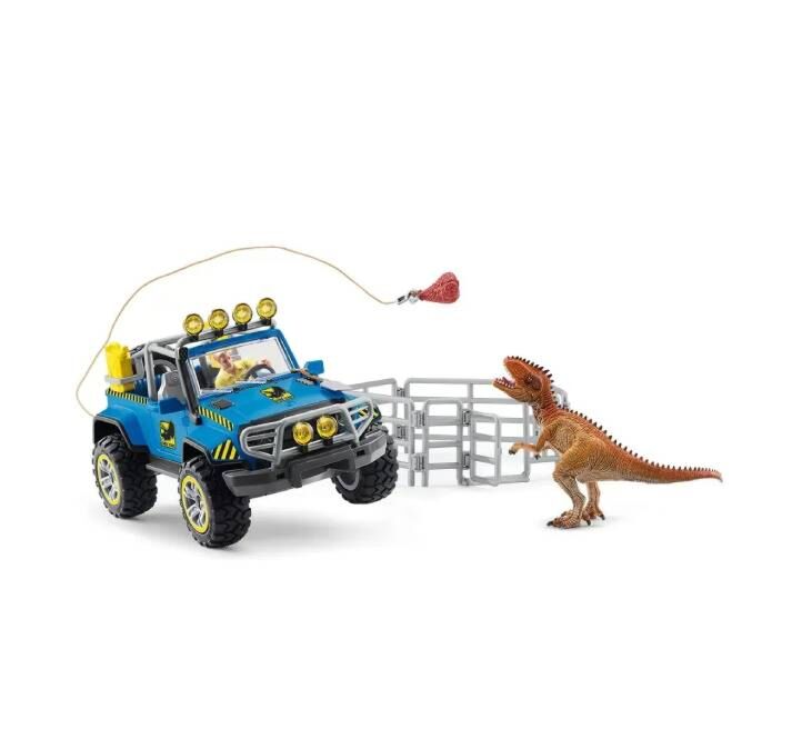 SCHLEICH IGRAČKA VOZILO ZA OBILAZAK DINOSAURUSA
