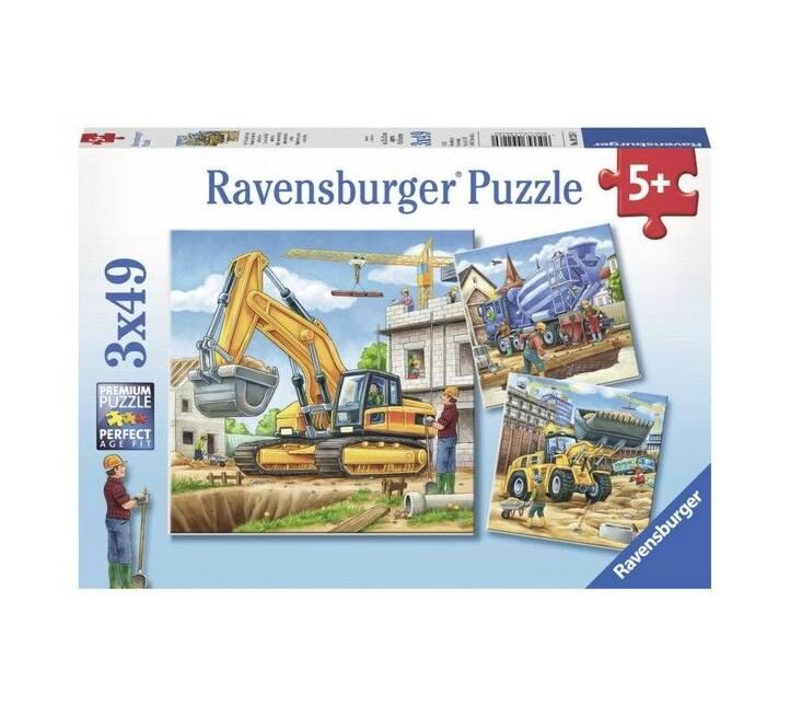 RAVENSBURGER PUZZLE - VELIKE GRADITELJSKE MAŠINE