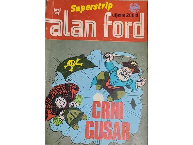 Alan Ford br. 345 - Crni gusar