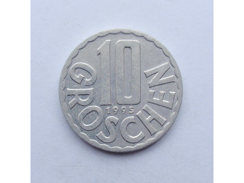 Austria 10 groša 1995