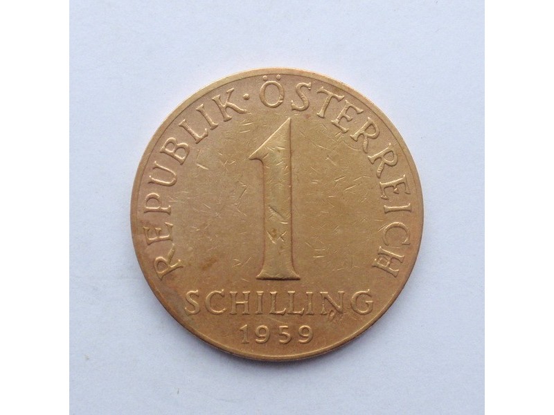 Austria 1 šiling 1959