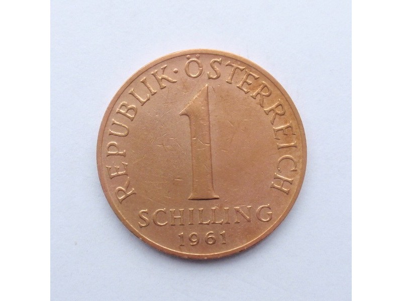 Austria 1 šiling 1961