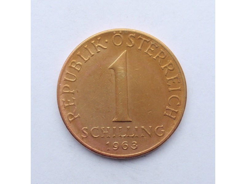Austria 1 šiling 1963