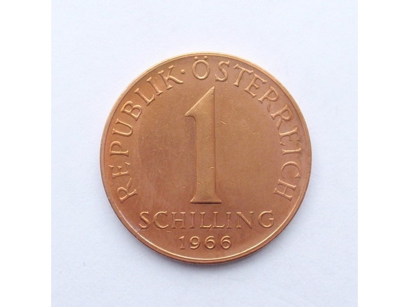 Austria 1 šiling 1966