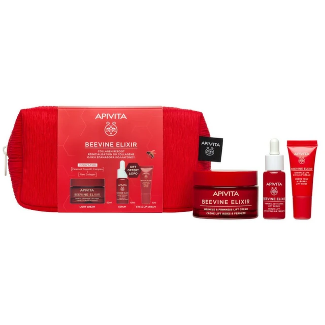 Apivita Promo set Beevine Elixir Lagana krema rutina